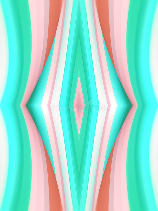 Abstract Wavy Symmetrical Background of Twisted Geometric Shapes. 3d ... Abstract Wavy Symmetrical Background of Twisted Geometric Shapes. 3d ...