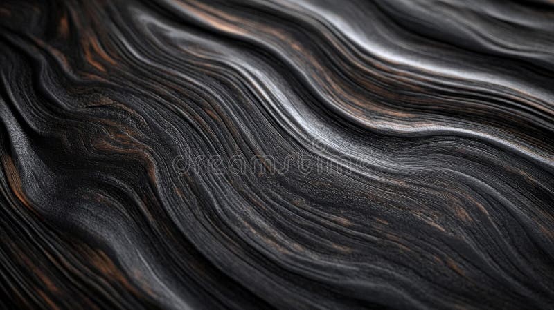 Abstract Wavy Texture with Metallic Sheen and Subtle Color Variations ...