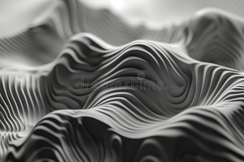 Abstract Wavy Texture stock illustration. Illustration of scheme ...