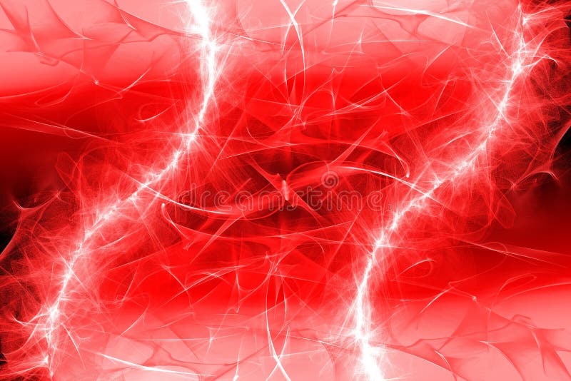 Red White Abstract Wavy Textured Background. Grunge Distorted Decay ...