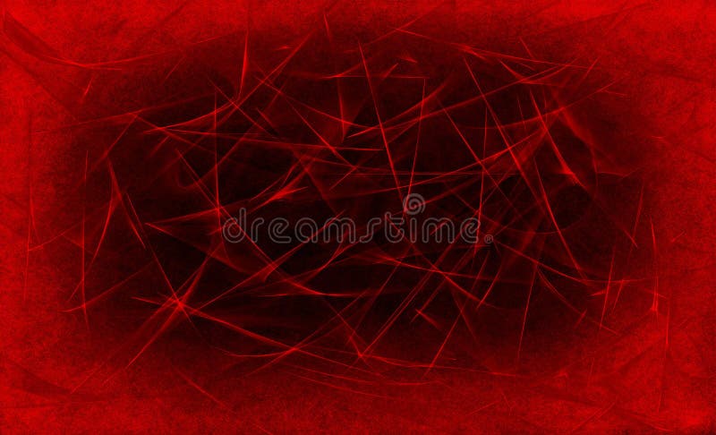 Red Black Abstract Wavy Textured Background. Grunge Distorted Decay ...