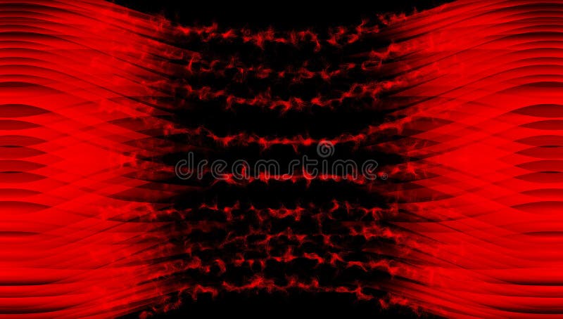 Red and Black Abstract Wavy Shaded Textured Background. Grunge ...