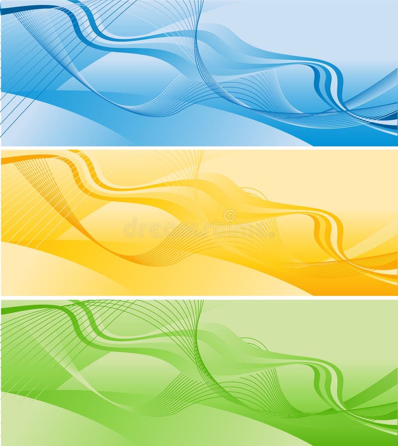 Abstract Wavy Vector Picture. Image: 6706832