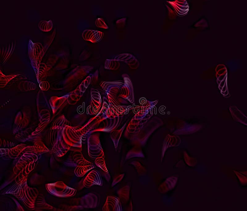 Digital Motion Glitch Lines and Speed Glowing Lights on Black ...