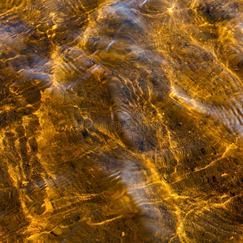 Abstract Wavy Water Surface Stock Photo - Image of flow, reflection ...