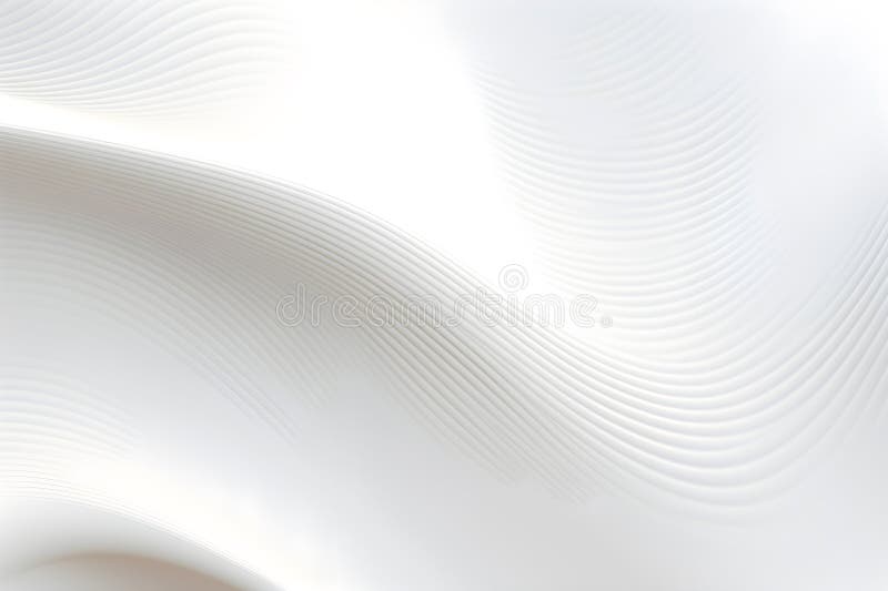 Abstract Wavy White Background Wave Pattern Design Stock Image - Image ...