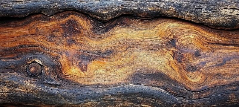 Abstract Wavy Wood Grain Knotty Texture Background, Natural, Rustic ...