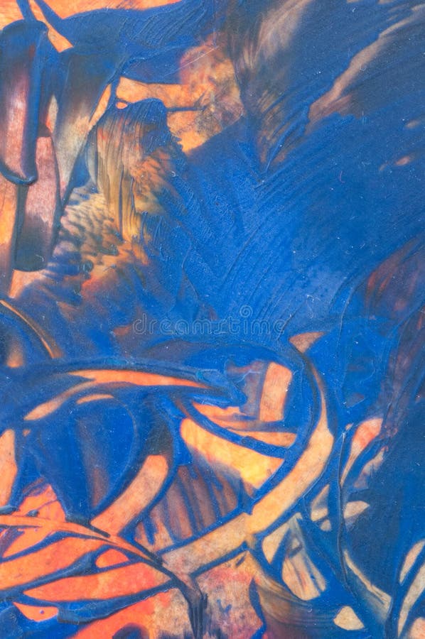 Abstract Wax Painting, Detail Stock Photo - Image of abstract, detail ...