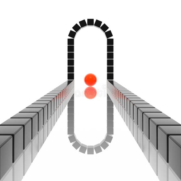 Abstract way stock illustration. Illustration of business - 6856407