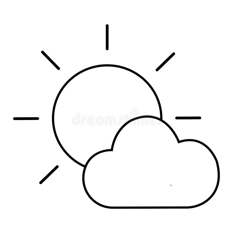 Abstract Weather Icon stock vector. Illustration of design - 108416918