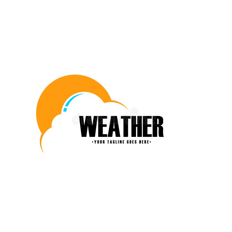 Weather Logo Vector stock vector. Illustration of icon - 99081974