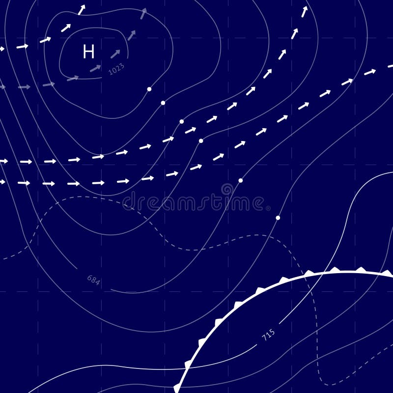 Abstract weather map stock vector. Illustration of flow - 58702207