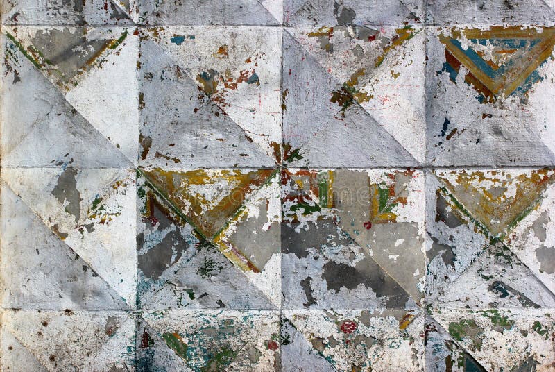 Abstract Weathered Texture Stained Old Flaking Stucco and Paint Stock ...