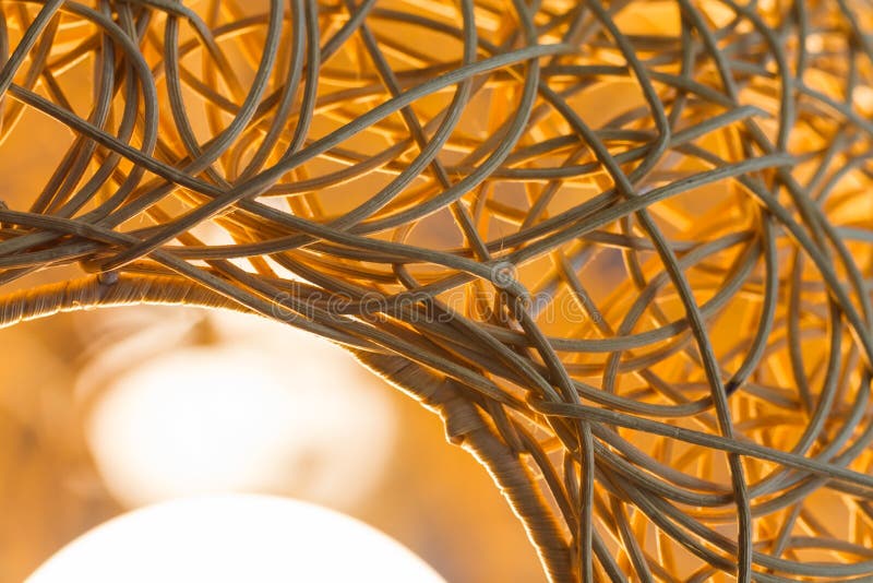 Abstract Weave Lamp Texture Stock Image - Image of illumination ...