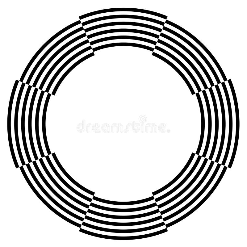 Abstract Weave Pattern Border Frame, White Background Stock ...