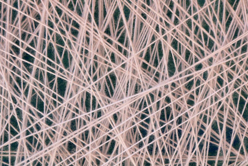 Abstract Weave of White Threads. Stock Photo - Image of structure ...