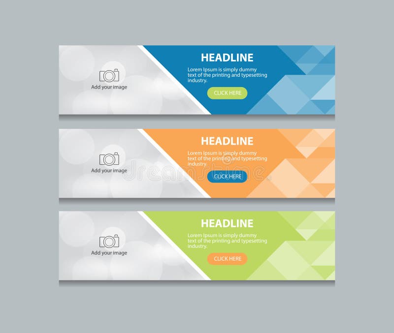 Abstract web banner design stock vector. Illustration of concept - 80662404