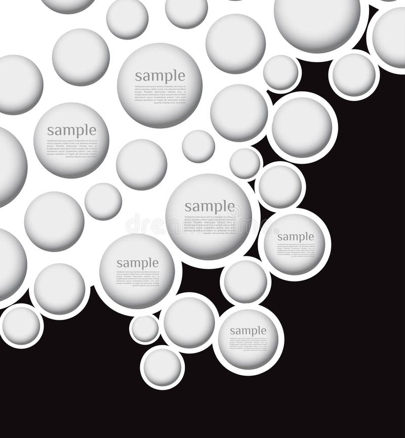 Abstract web design bubble stock illustration. Illustration of price ...