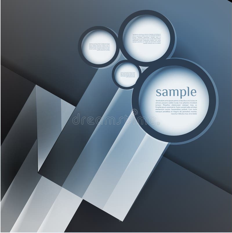 Abstract Web Design Bubble, Line Abstract Stock Vector - Illustration ...