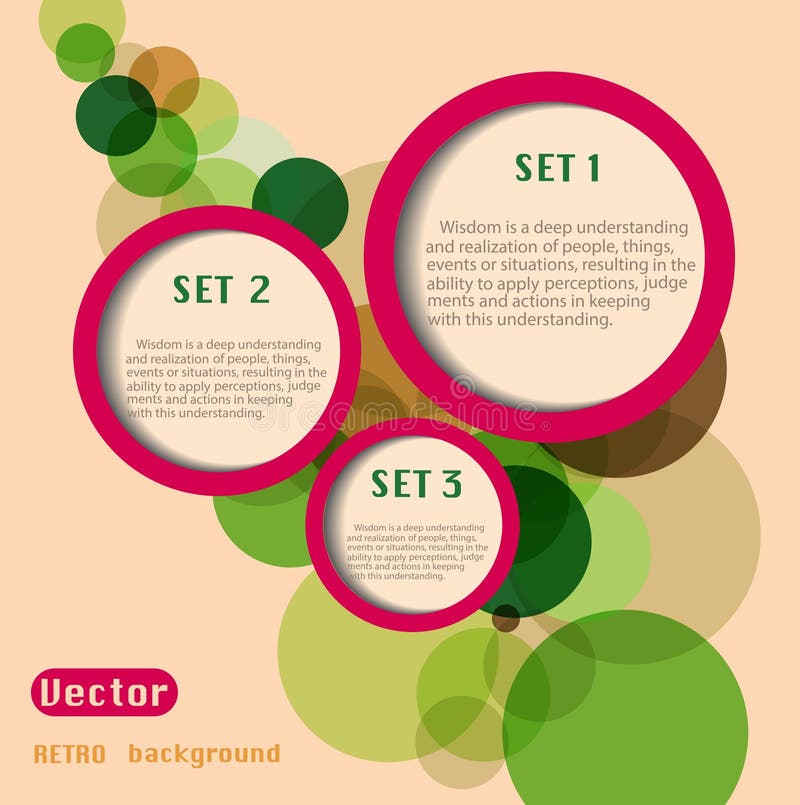 Abstract Web Design Bubble, Vector Stock Vector - Illustration of page ...