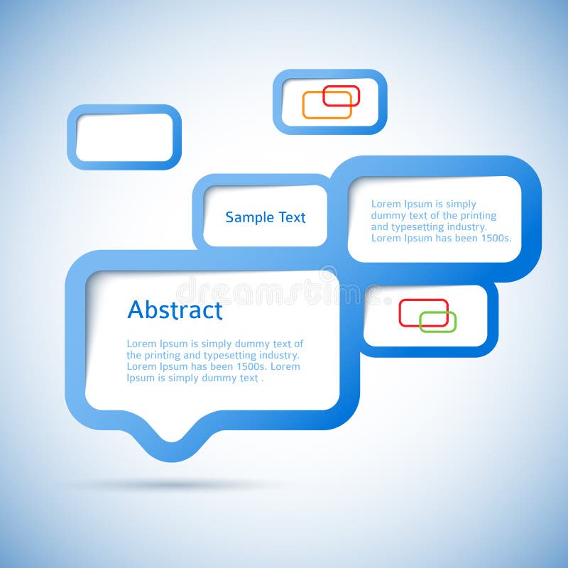 Abstract Web Design Bubble, Vector Stock Vector - Illustration of ...