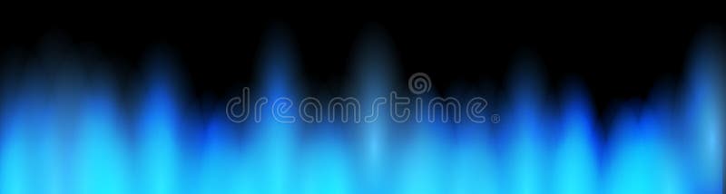 Abstract Web Header / Banner. Blue and Black Blur Background Stock ...