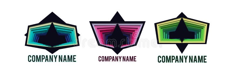 Abstract web logos stock vector. Illustration of connection - 67843722