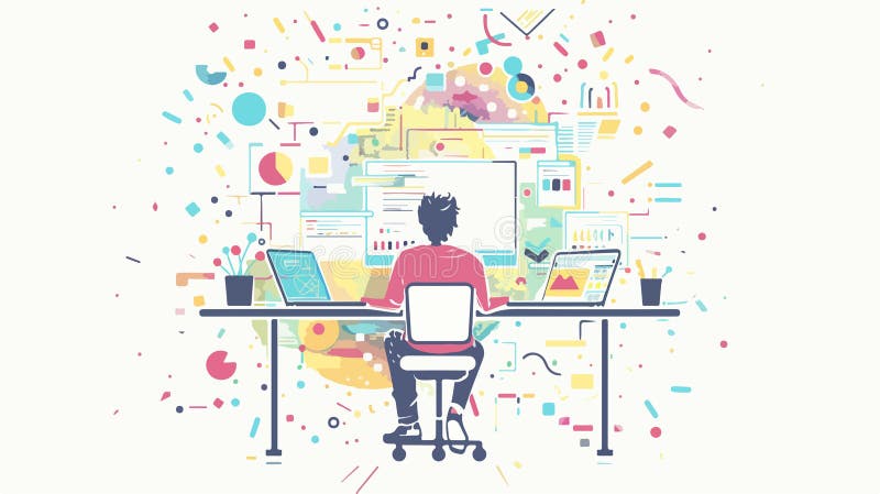 Abstract Web Programming Vector Concept Illustration Stock Vector Illustration Of Concept