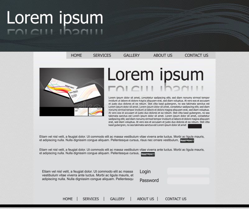 Abstract web template stock vector. Illustration of original - 18751814