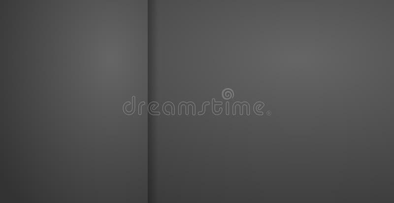 Abstract Web Template Black Background with Shadow Vector Ilustración ...