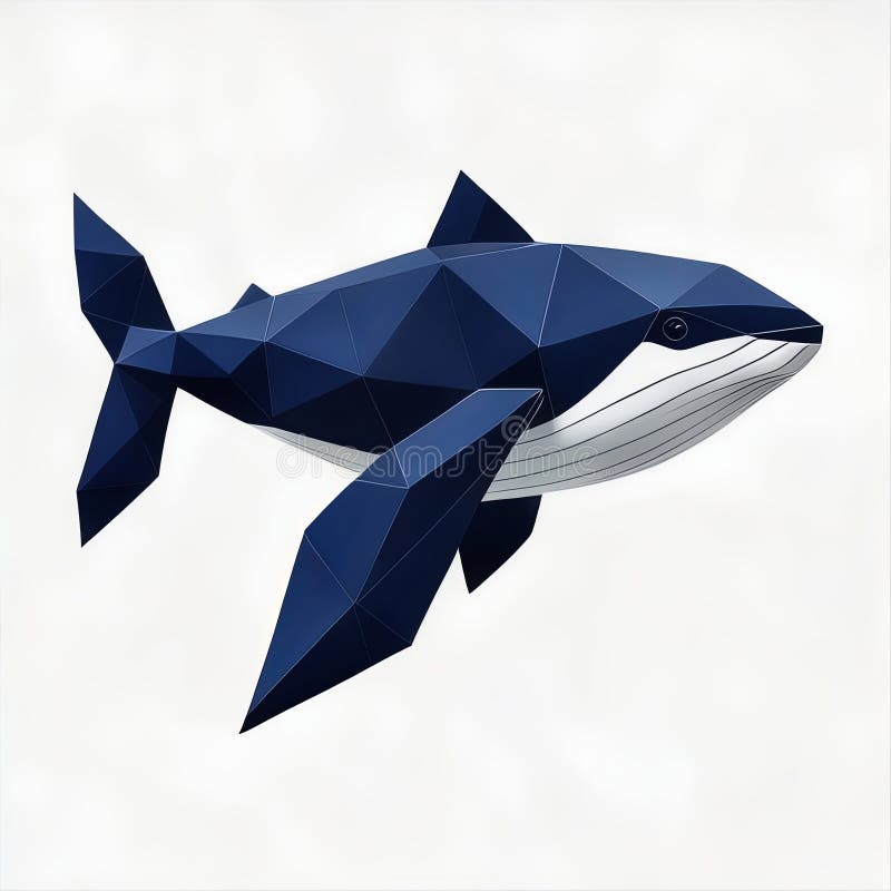 Abstract Whale stock illustration. Illustration of unique - 326503625