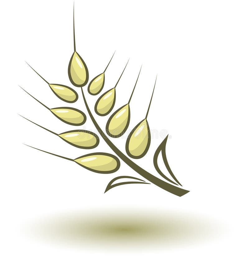 Wheat symbol stock vector. Illustration of croping, hauling - 17628285