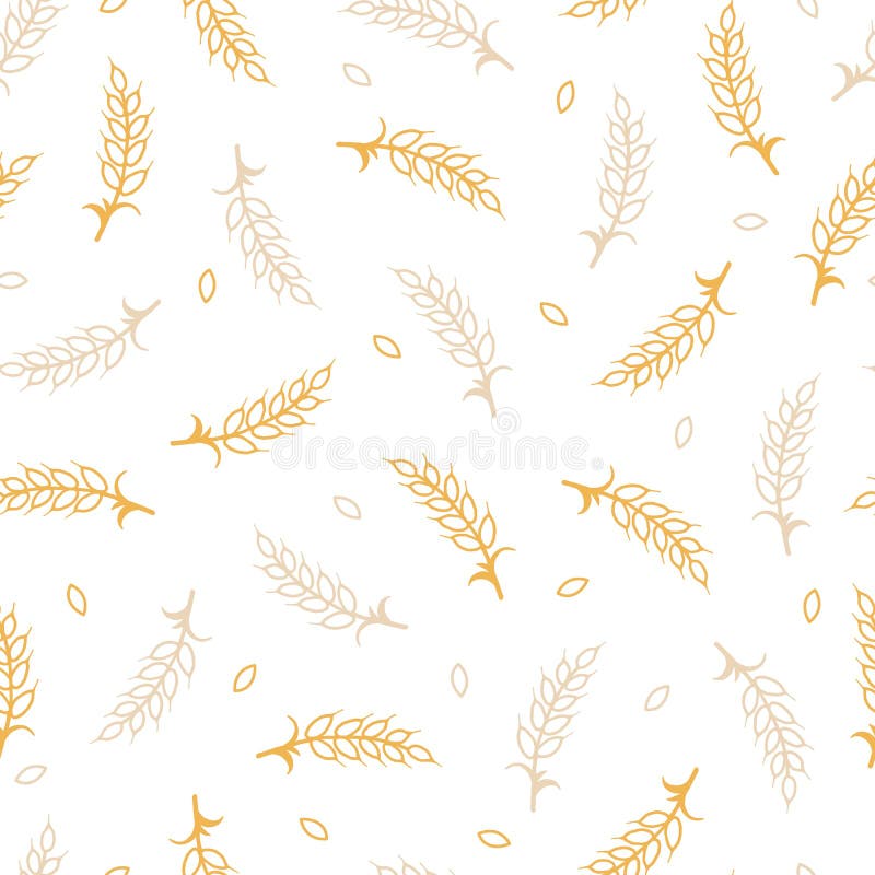 Wheat Line Art Pattern Stock Illustrations – 1,917 Wheat Line Art ...