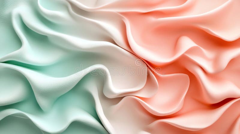 Abstract Whipped Cream Texture in Pastel Colors Stock Illustration ...