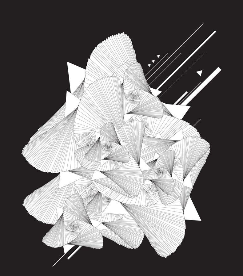 Abstract White Artwork stock vector. Illustration of design - 10761909