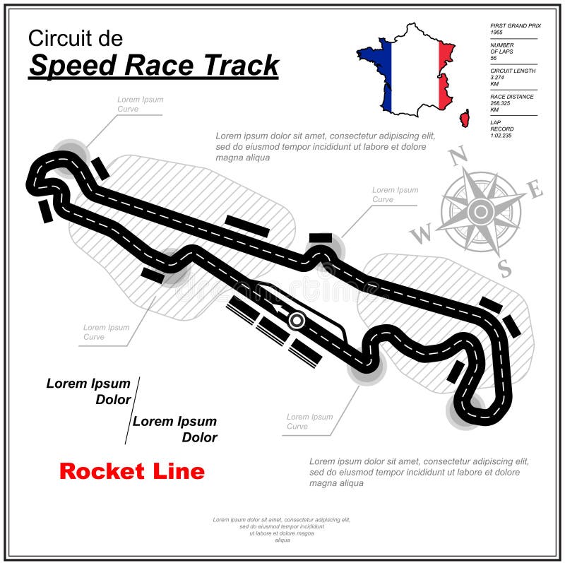 Tire Track Cup Circuit Wallpaper Stock Vector - Illustration of ...