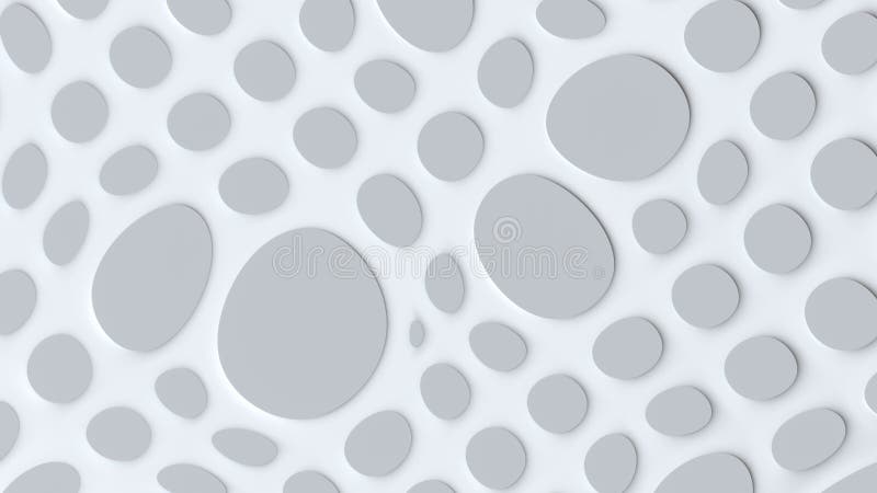Abstract White Background, Circular Mesh Abstract Shapes Stock ...