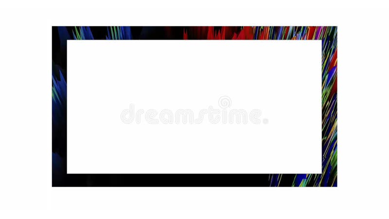 Abstract White Background, Colorful Rectangular Frames are Very ...