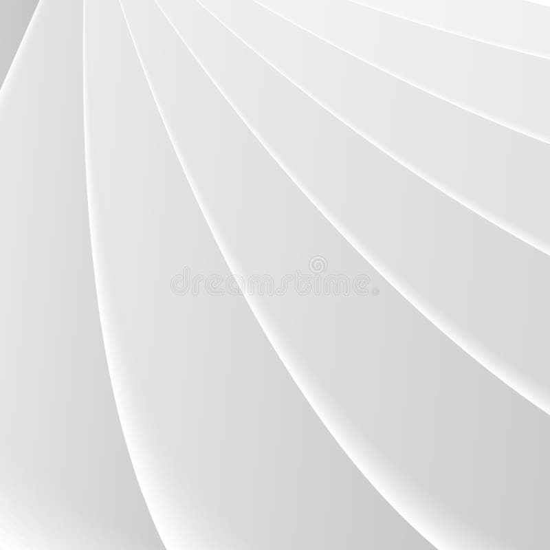 Abstract White Background with White3d Layers Creating Monochrome ...
