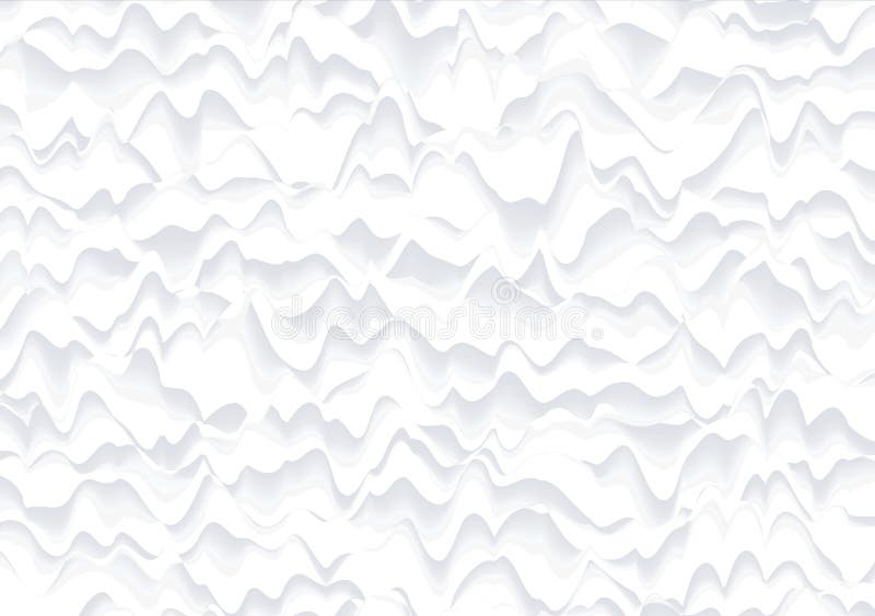 Abstract White Background with 3d Lines Pattern, Minimal White Gray ...