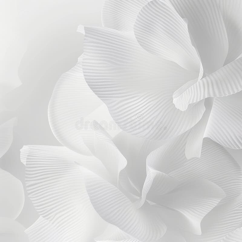 Abstract White Background, Delicate Floral Pattern, Soft Texture ...