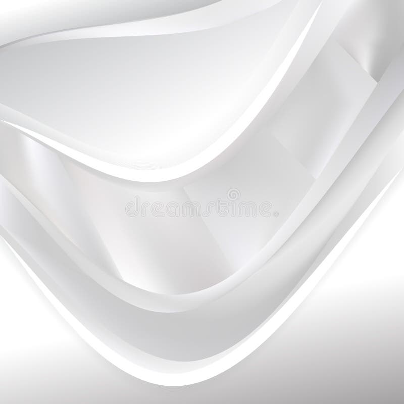 Abstract White Background Design Template Vector Art Stock Illustration ...