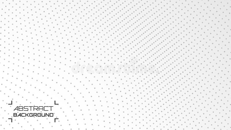 Abstract White Background. Dot Pattern Stock Vector - Illustration of ...