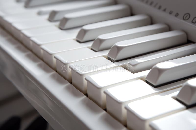 Abstract White Background with Elements of Musical Instruments and ...