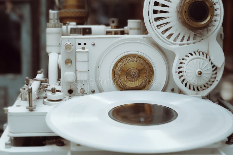 Abstract White Background with Elements of Musical Instruments and ...