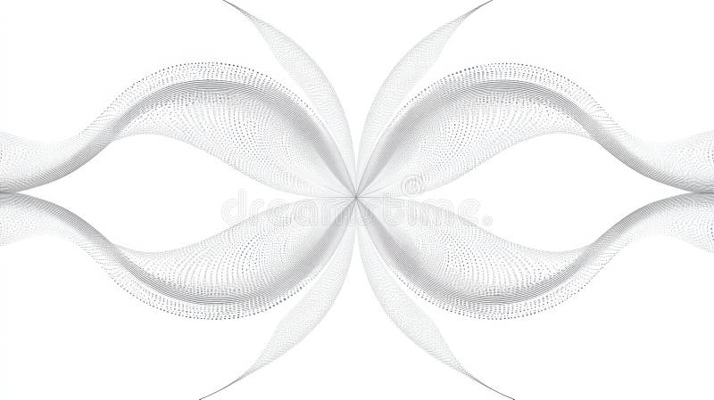 Abstract White Background with Flowing Wavy Pattern, Ideal for ...