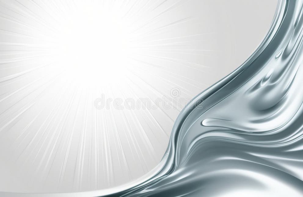 White Abstract Water Effect Design Stock Illustration - Illustration of ...