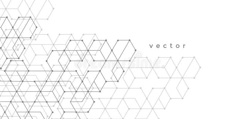 Abstract White Background from Geometric Lines. Geometry Drawing ...