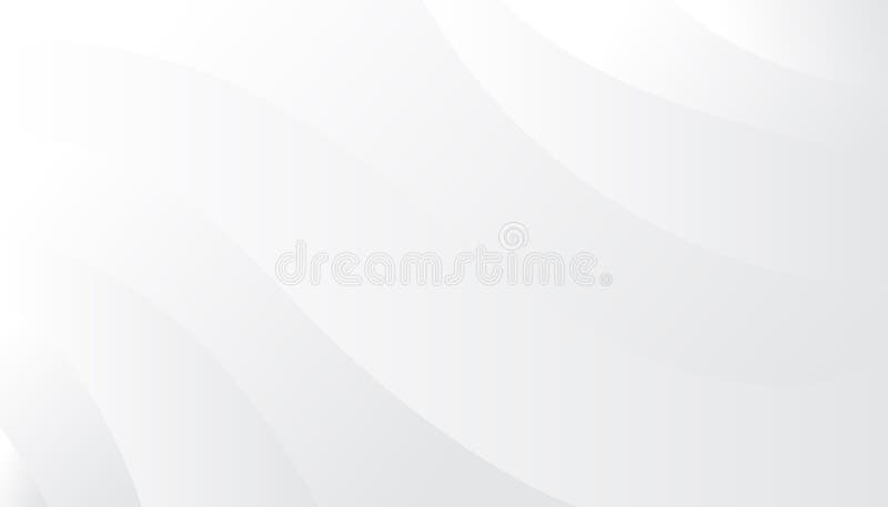 Abstract White Background with Gray Dynamic Curve. Vector Stock ...