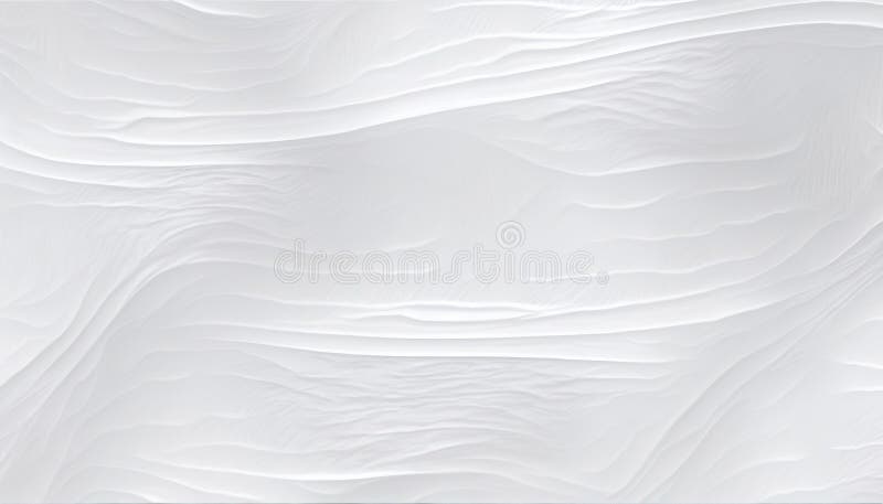 Abstract White Background - Horizontal Wavy White Lines on a Minimalist ...